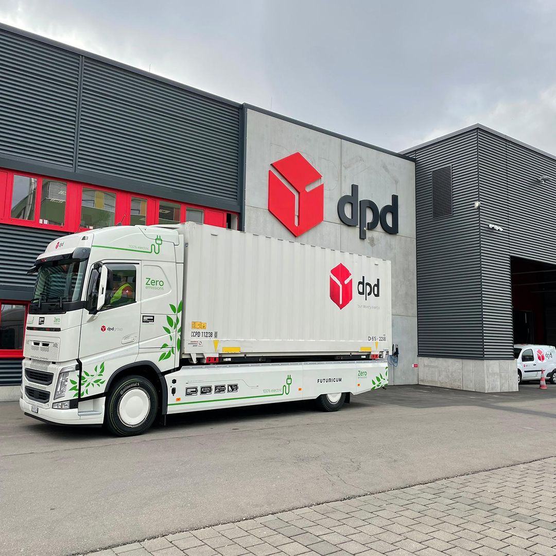 DPD Suisse : en route avec le camion électrique | Geopost
