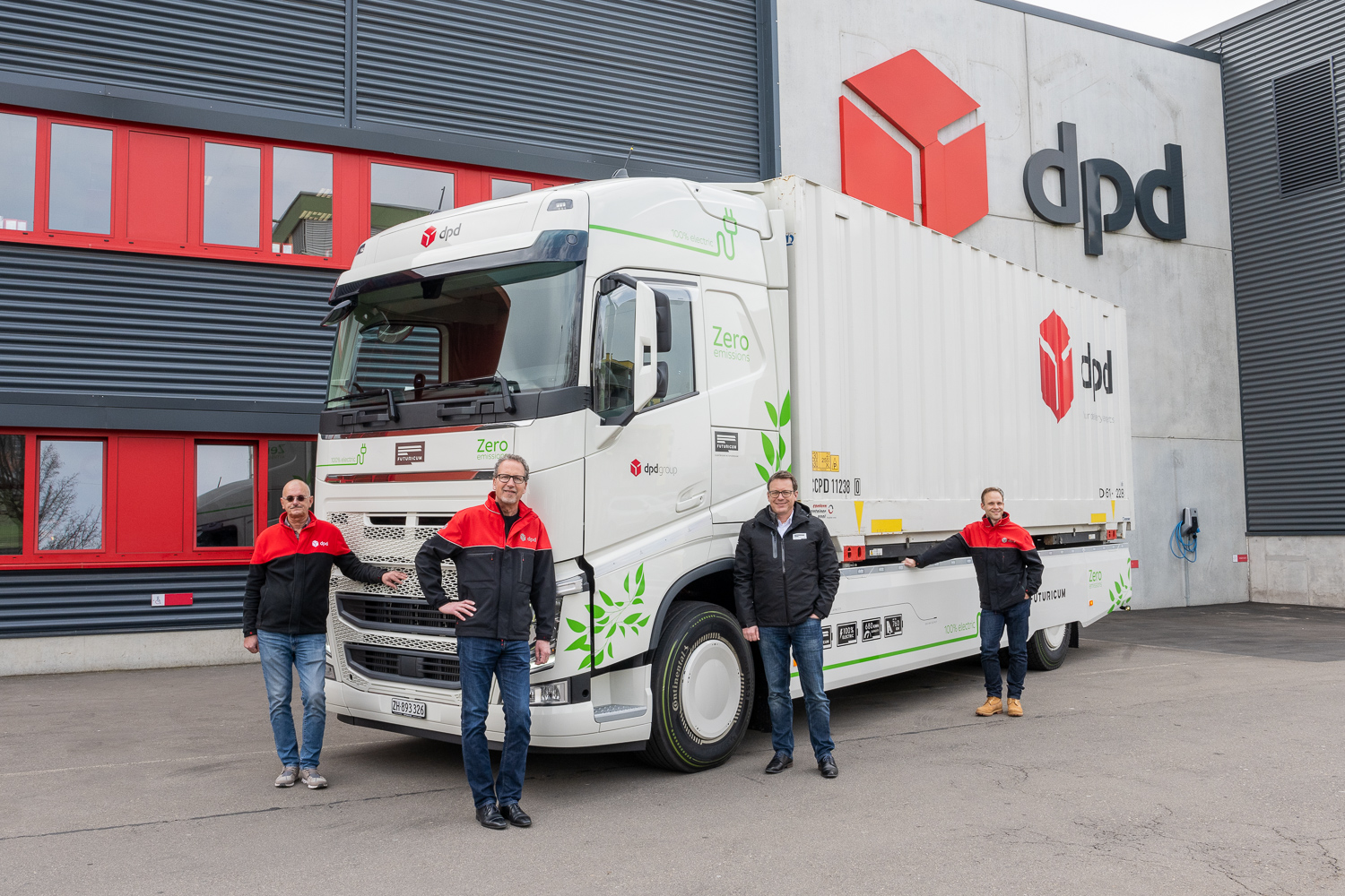 DPD Suisse : en route avec le camion électrique | Geopost