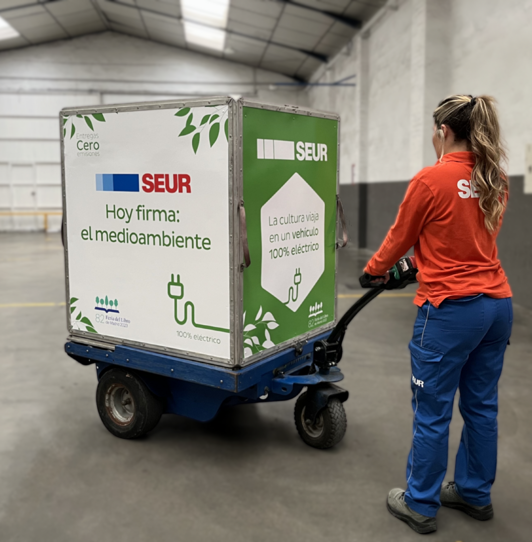 SEUR will make 100% sustainable deliveries at the Madrid Book Fair ...