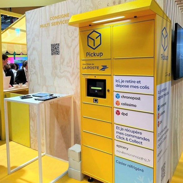 Pickup unveils its latest innovation: the multi-service locker | Geopost