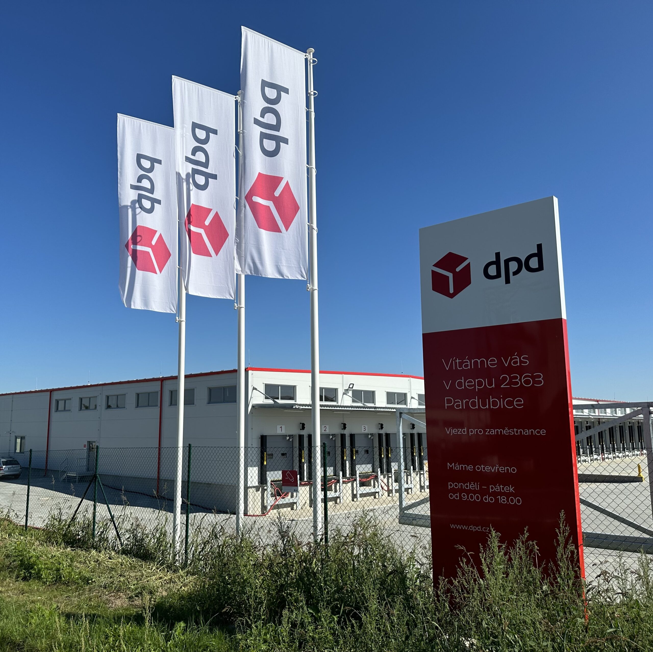 DPD CZ opened its largest depot in the Czech Republic near Pardubice ...