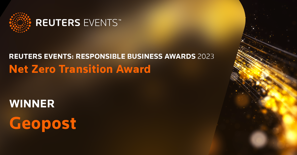 Geopost’s Net Zero Plan wins at the Reuters Responsible Business Awards ...