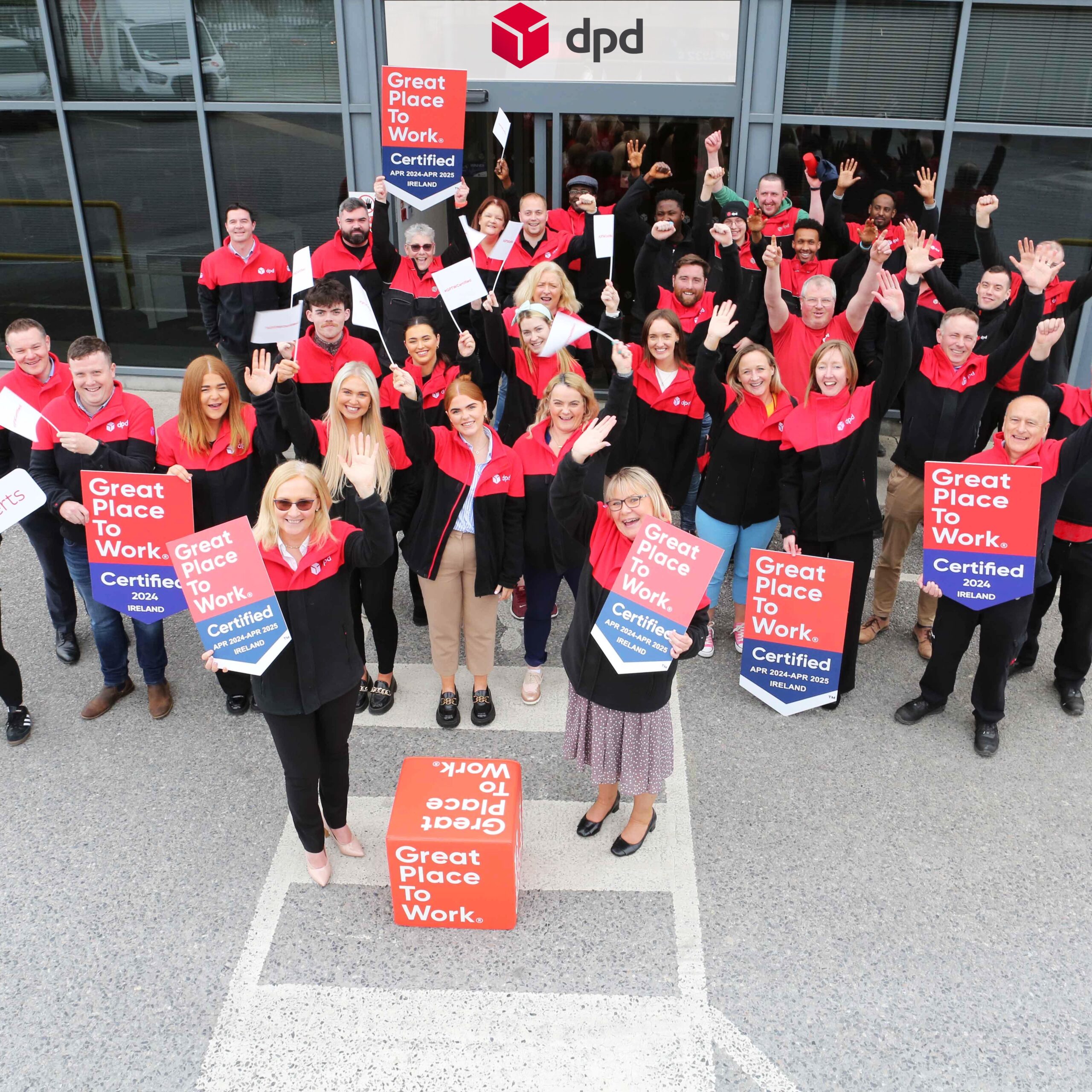 DPD Ireland Head Office receive Great Place To Work Certification | Geopost